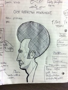 I'm drawing an afro every day and posting it here. It's afro art. It's ...